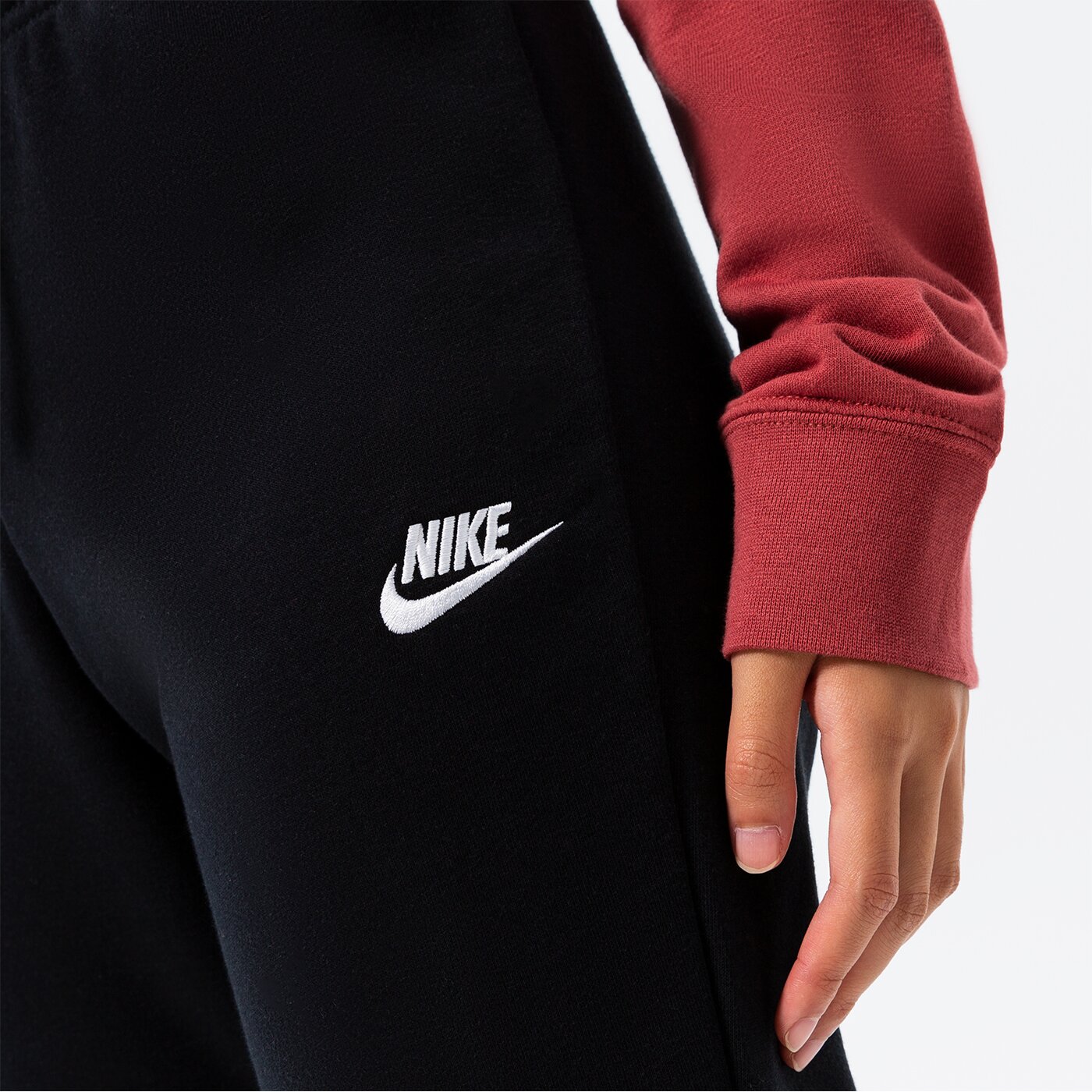 Nike Kalhoty W Nsw Club Flc Mr Pant Tight Dq5174 010 Barva černá