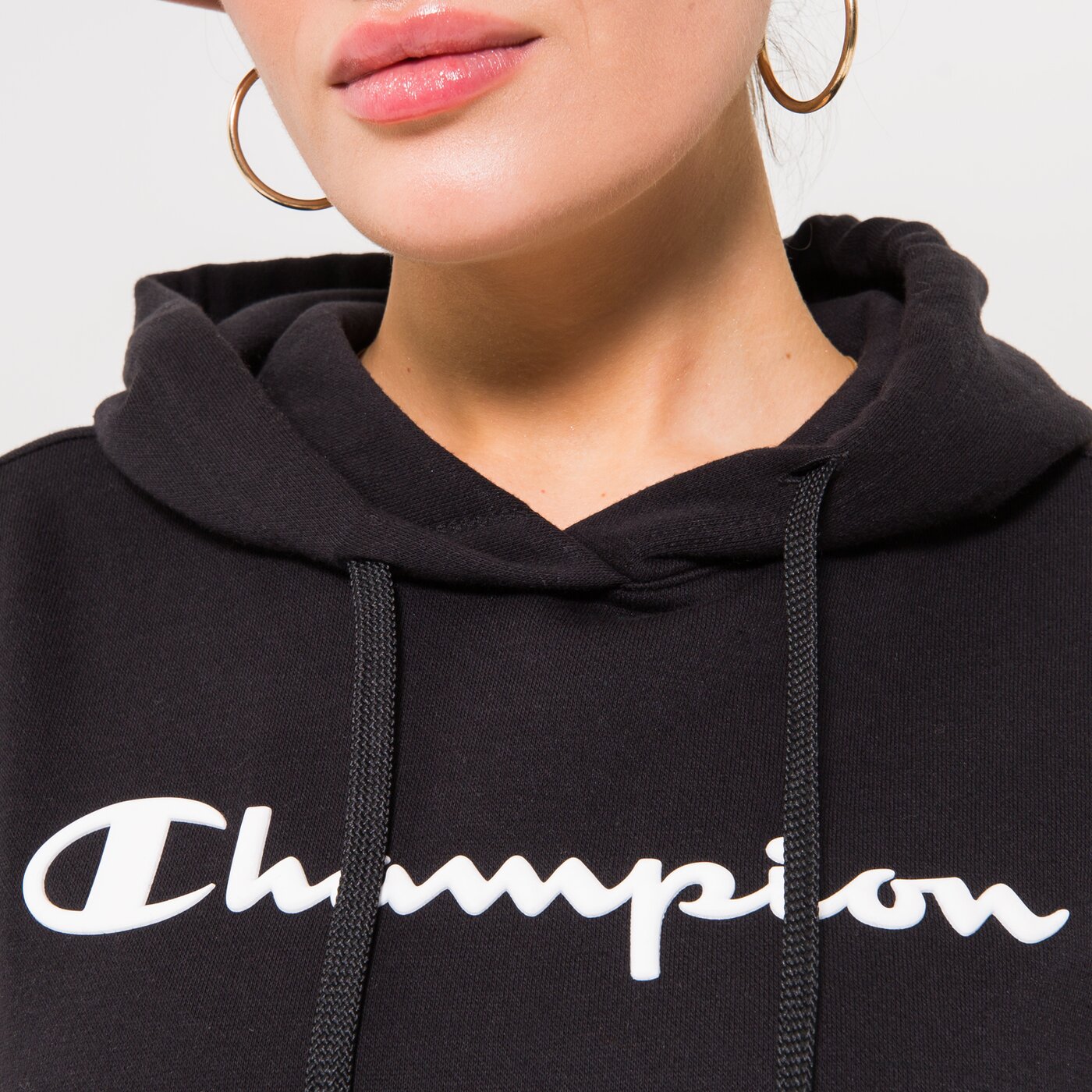 CHAMPION MIKINA S KAPUCÍ HOODED SWEATSHIRT 115687KK001 | barva černá ...