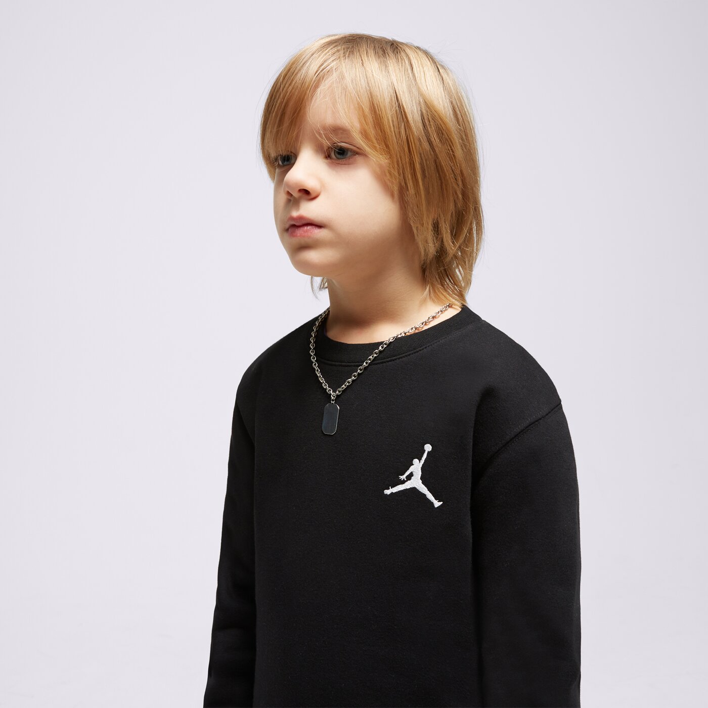 JORDAN MIKINA JUMPMAN ESSENTIALS CREW UU 95C577-023 | barva černá ...