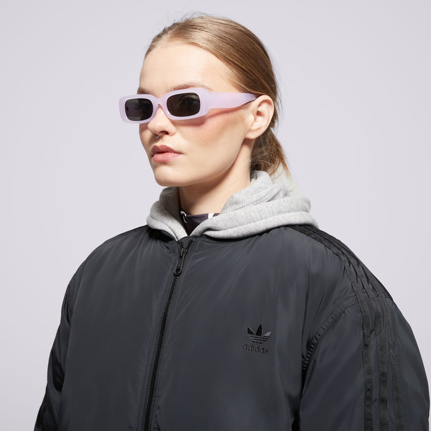 ADIDAS BUNDA ZIMNÍ SST BOMBER JKT IW8422 | barva černá | Módní Zimní ...