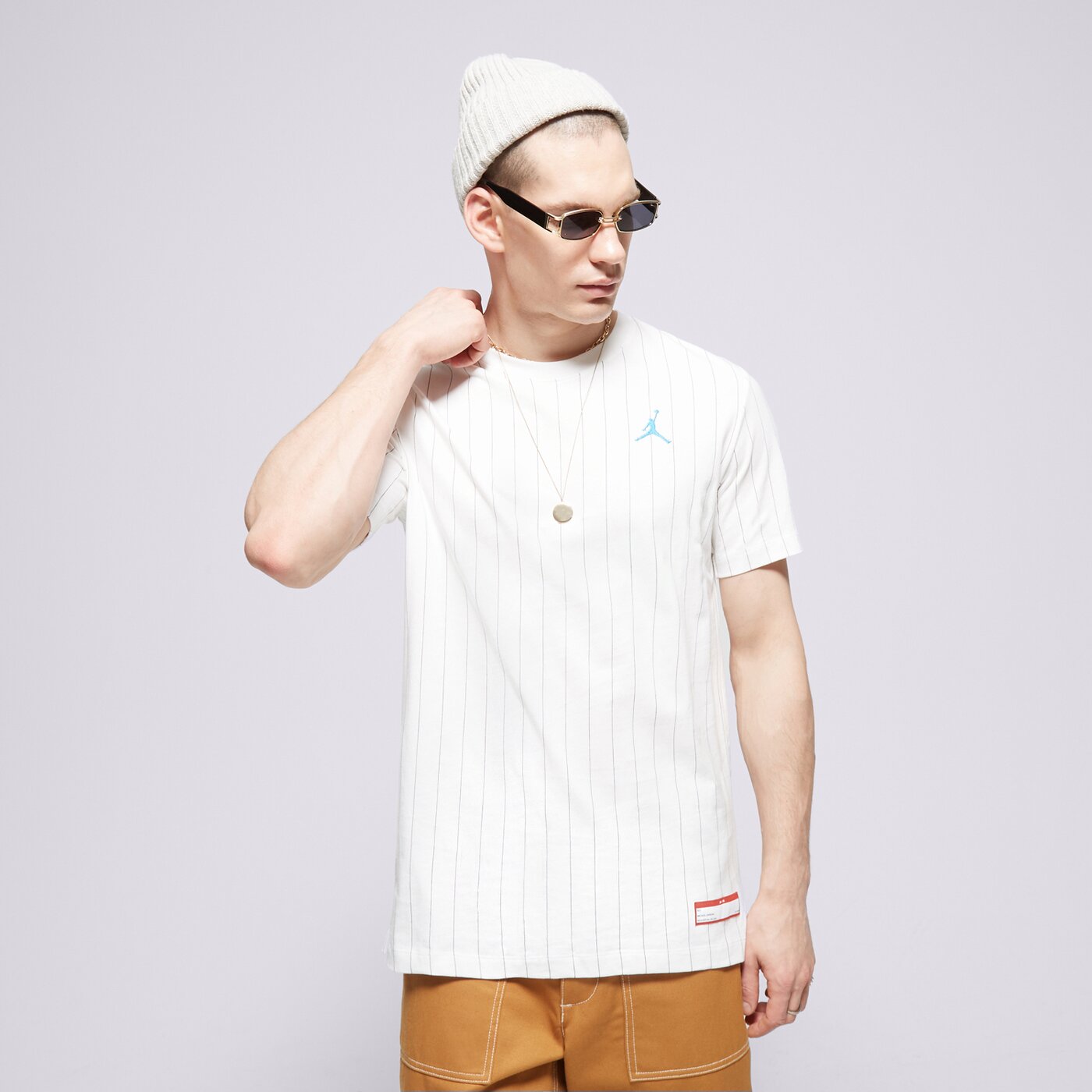 JORDAN TRIČKO M J FLT MVP AOP SS CREW FN5960-100 | barva BÍLÁ | Módní ...