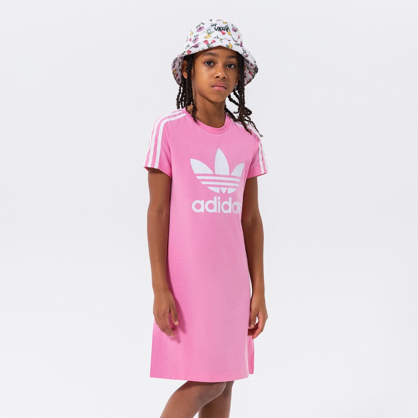 ADIDAS ŠATY ADICOLOR DRESS GIRL HK0290 | barva RŮŽOVÁ | Módní Kraťasy a ...