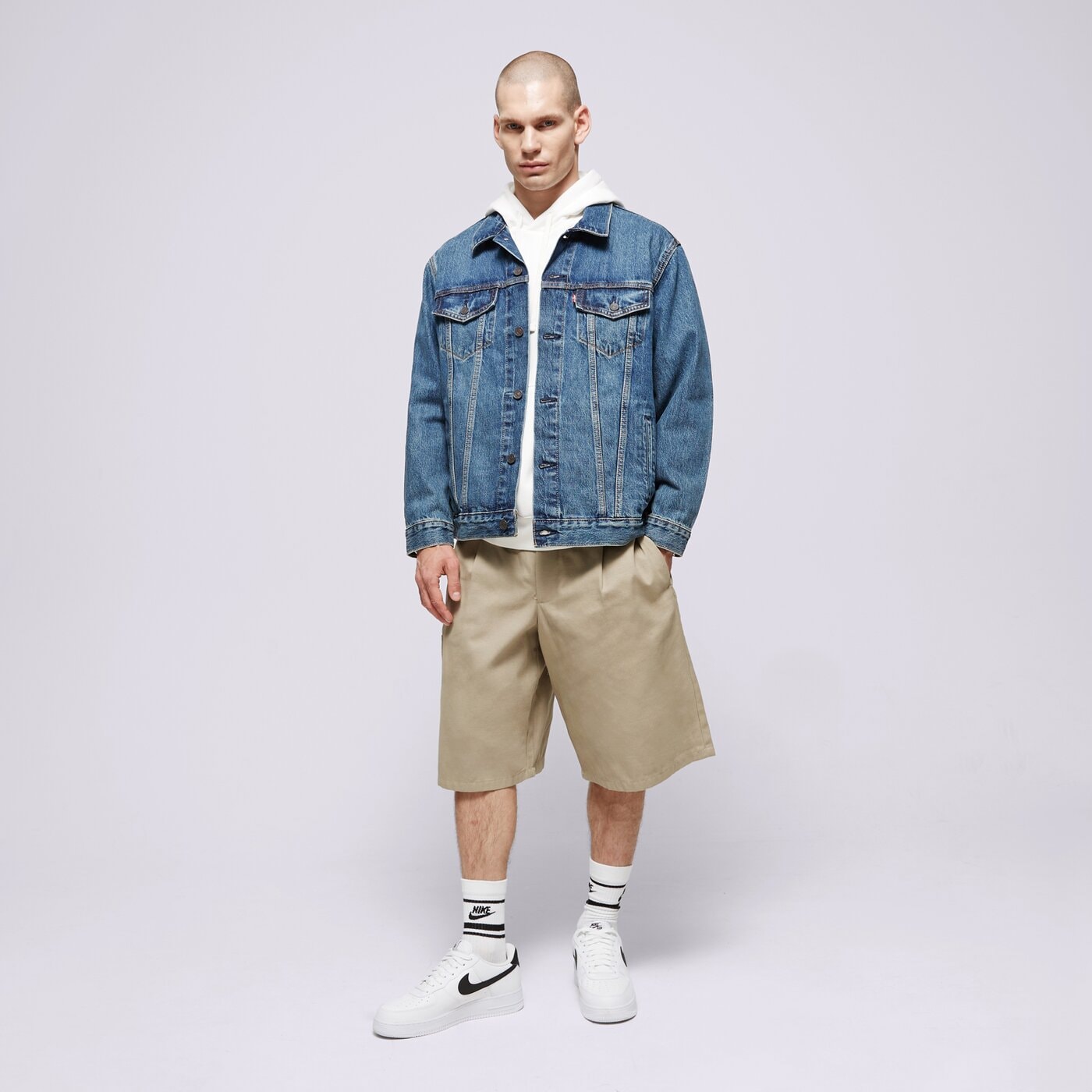 LEVI'S BUNDA RELAXED FIT TRUCKER MED INDIGO A5782-0001 | barva Modrá ...