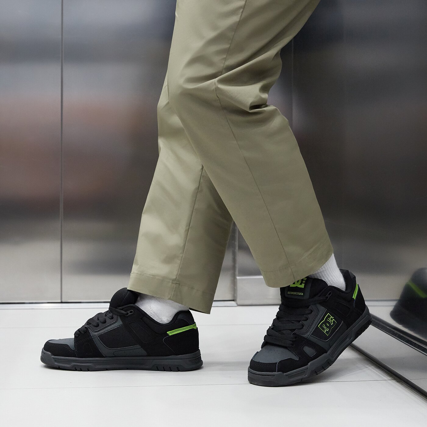 DC STAG 320188BL4 | barva černá | Módní Skateboardové. Muži Boty eshop ...