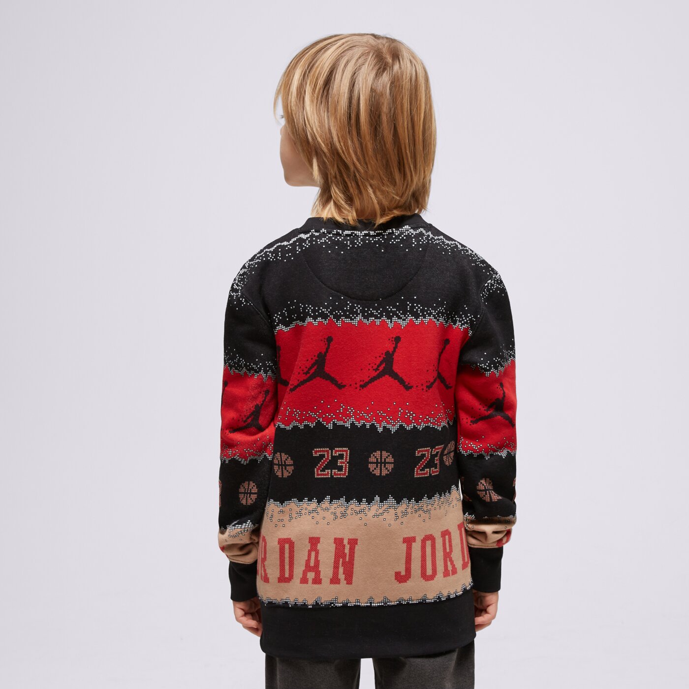 JORDAN MIKINA MJ HOLIDAY FLC CREW BOY 95C724-023 | barva VÍCEBAREVNÁ ...