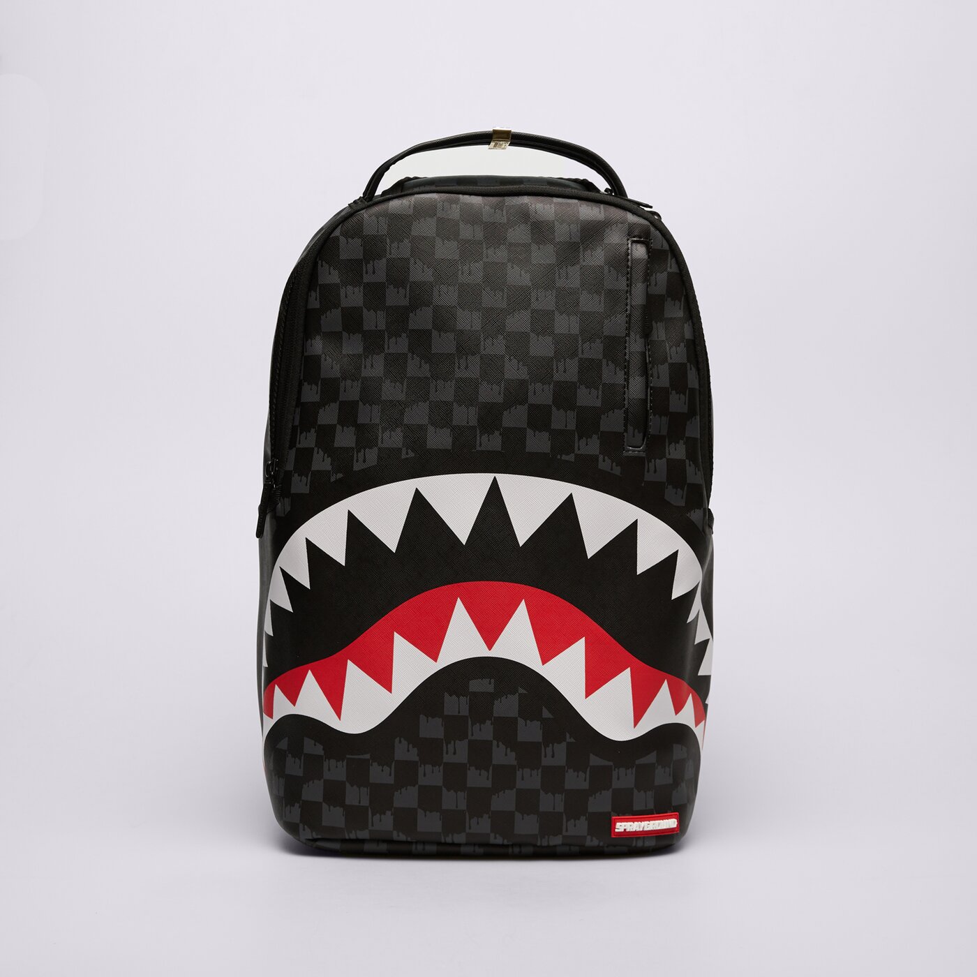 SPRAYGROUND BATOH DRIP CHECK SHARK 910B6020NSZ | barva černá | Módní ...