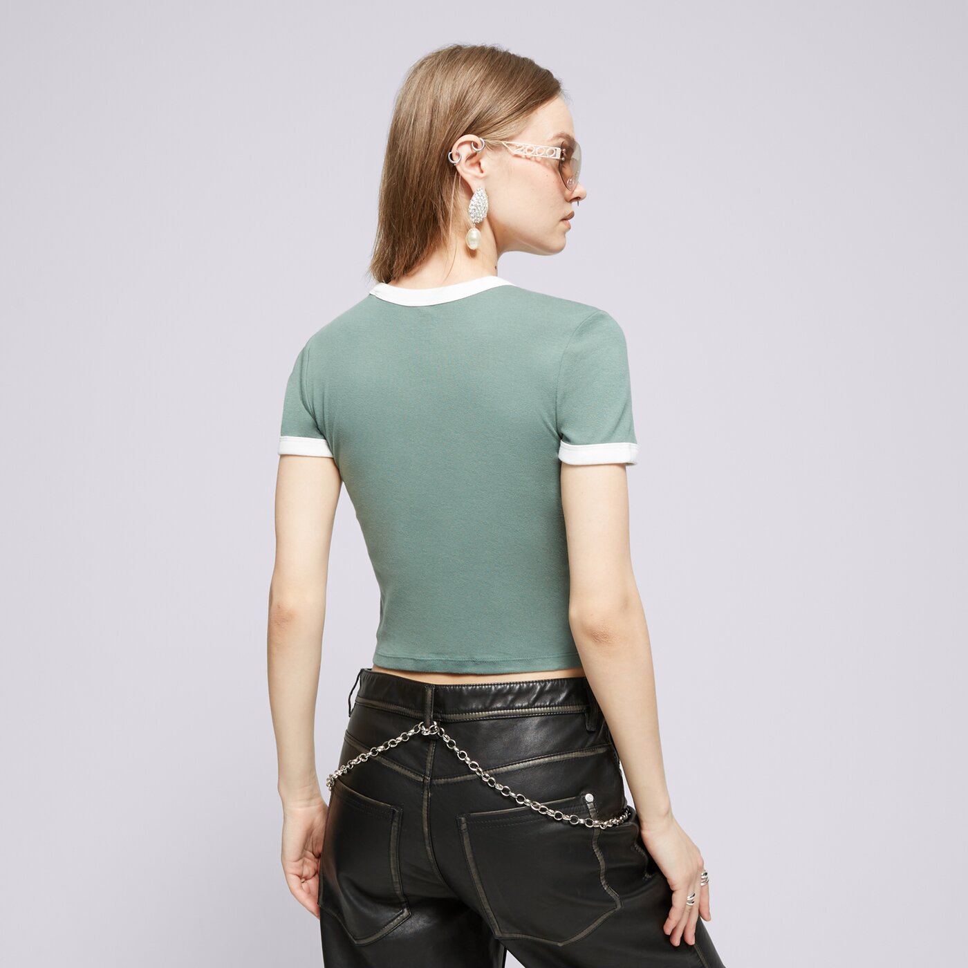 LEVI'S TRIČKO GRAPHIC RINGER MINI TEE GREENS A3523-0070 | barva KHAKI ...
