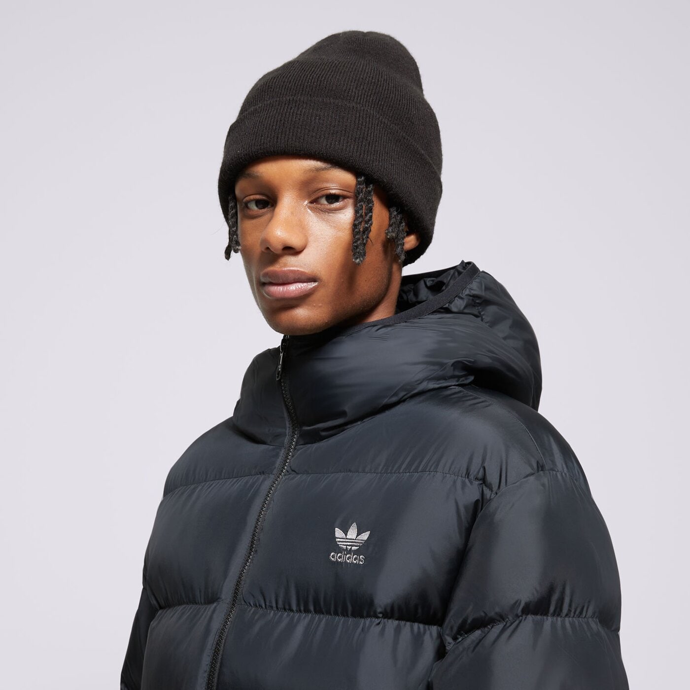 ADIDAS BUNDA ZIMNÍ COMMERCIAL PUFF IY3396 | barva černá | Módní Zimní bundy. Pánské Oblečeni ...